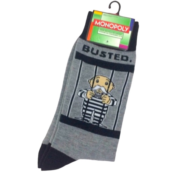 Hasbro | Underwear & Socks | Planet Sox Hasbro Monopoly Socks | Poshmark